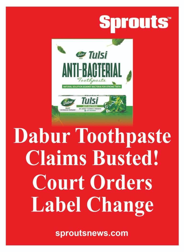 Dabur Toothpaste Claims Busted: Court Orders Label Change