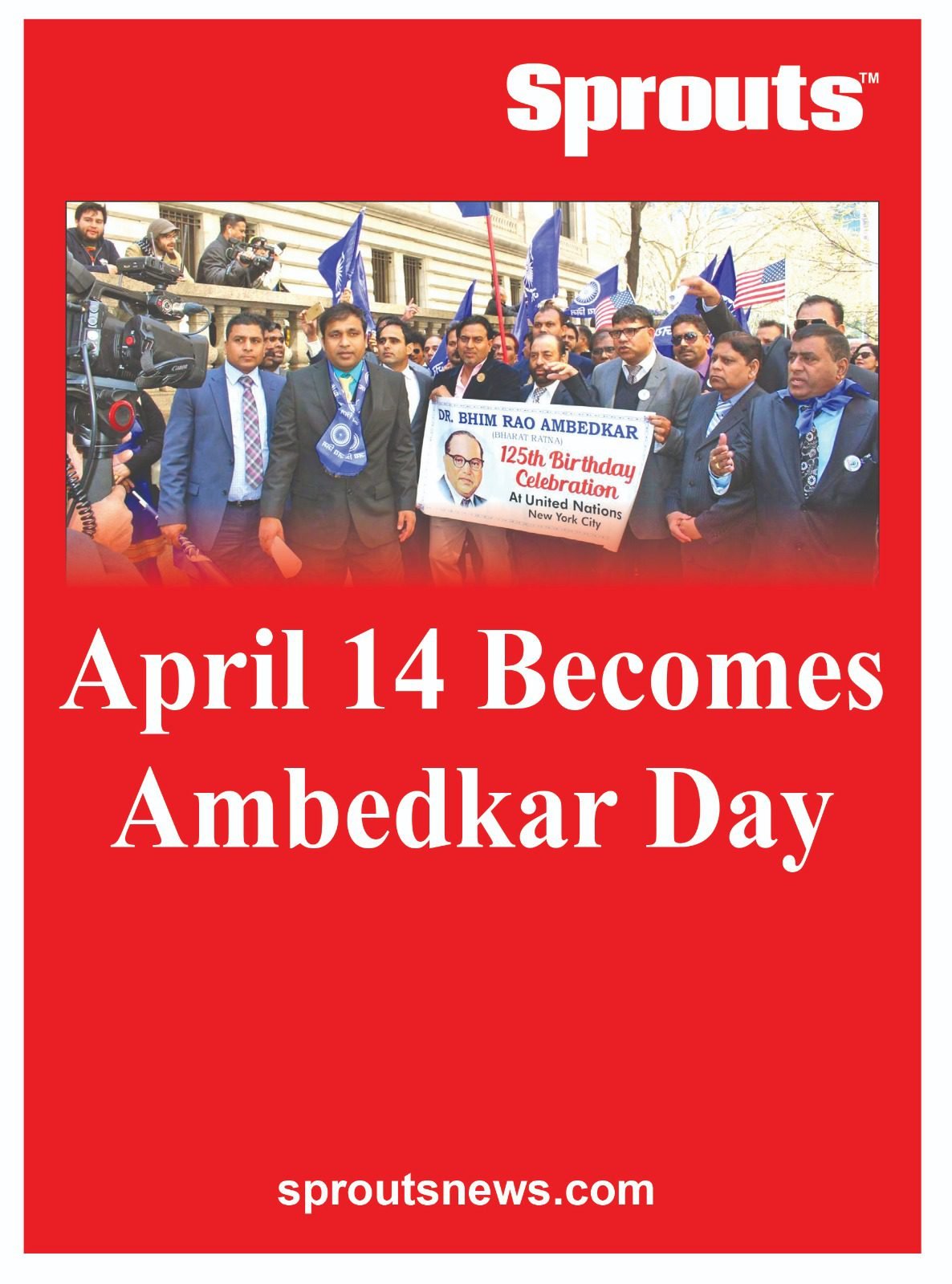 New York Declares April 14 as Dr. Ambedkar Day.