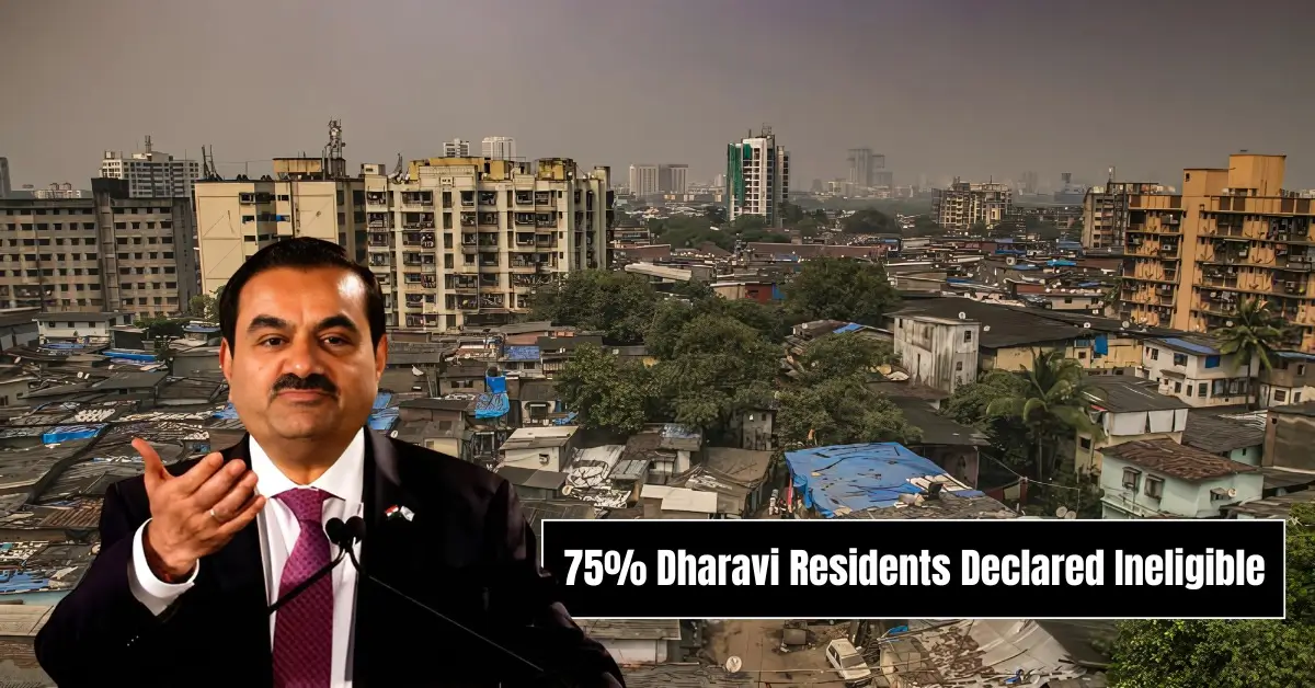 Adani-led Dharavi Redevelopment Project Sparks Uproar.