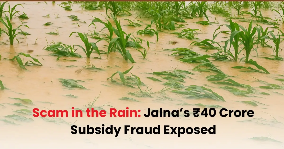 Rainfall Relief Scam: ₹40 Cr Fraud Shocks Jalna District.